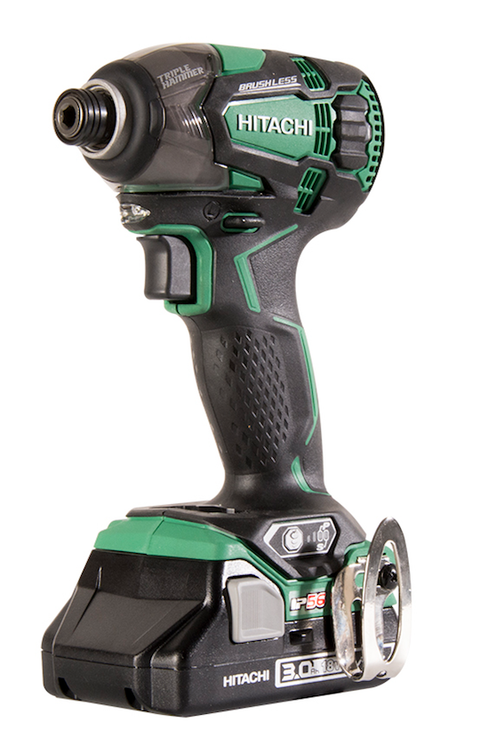 Hitachi WH18DBDL2 Triple Hammer Impact Driver - Contractor Supply Magazine